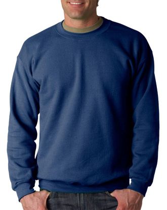 Gildan Herren Sweatshirt Heavy Blend Crewneck Blau Carolina Blue S