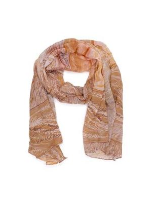 Queen Helena Foulard L&eacute;ger Foulard Doux Etole Fine Col Rond D&eacute;contract&eacute; Femme SC024-6, marron, Lunghezza 180 cm, Larghezza 70 cm