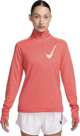 Nike Swoosh - Laufshirt Langarm - Damen