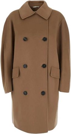 Max Mara Manteaux crois&eacute;s - Femme - Manteaux - Beige - Taille: 36 FR