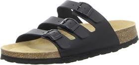 Natural Sense Natural Sense Merida 1095022 Mules en cuir pour femme, Noir, 38 EU