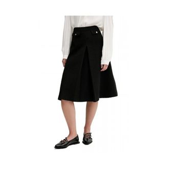 HUGO BOSS Femme, Jupes, Noir, Taille: 46 FR Jupe Midi &Eacute;vas&eacute;e