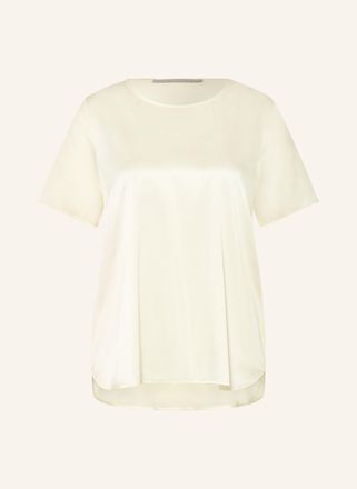 (The Mercer) N.Y. (The Mercer) N.Y. Blusensirt Aus Satin Mit Seide weiss