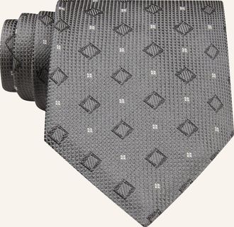 HUGO BOSS Krawatte grau