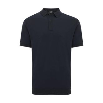 Genti Polo 2 Buttons SS - - Tops - Herren - Blau - S
