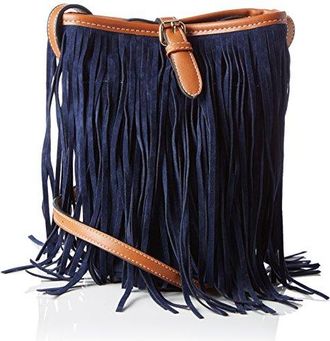 Vero Moda Vmkala Cross Over Wp15, Sacs portés épaule Femme - Bleu (Black Iris), 15x23x10 cm (B x H x T)