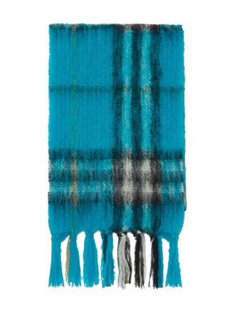 Burberry Karierter Schal - Blau