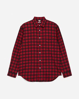 Arket Flanellhemd -Schwarz