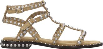 Ash Ash, Femme, Chaussures, Brun, Taille: 41 EU Sandale Plate Precious