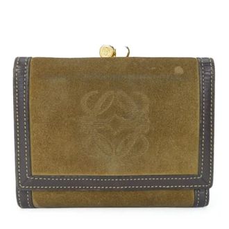 Loewe Pre-owned Leder Portemonnaie - - Pre-owned - Damen - Braun - ONE SIZE