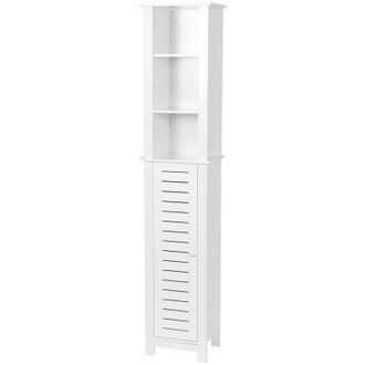 Tendance S&auml;ule mdf 1 t&uuml;r 3 regale mdf - santorin - Tendance