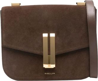 DeMellier Femme, Sacs, Brun, Taille: ONE Size Vancouver Leather Crossbody Bag