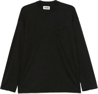 Magliano Homme, Tops, Noir, Taille: M Liquid Sera Long Sleeve