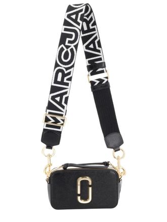 Marc Jacobs Womens Shoulder Bag The Snapshot Black