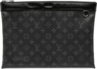 Louis Vuitton pochette Monogram Eclipse Discovery Pochette GM (2019) - Noir