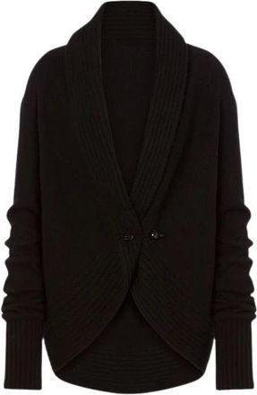 Alberta Ferretti Femme, Pulls, Noir, Taille: 38 FR Cardigan