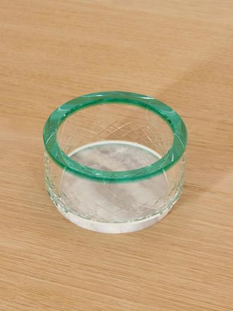 Reflections Copenhagen Bol En Cristal Et Onyx Gallant - Vert