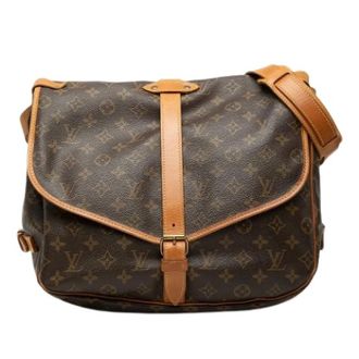Louis Vuitton Pre-owned Saumur Cross Body Bag - - Pre-owned - Damen - Braun - ONE SIZE