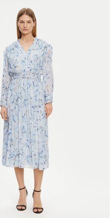 HUGO BOSS Kleid für den Alltag 50530539 Himmelblau Regular Fit