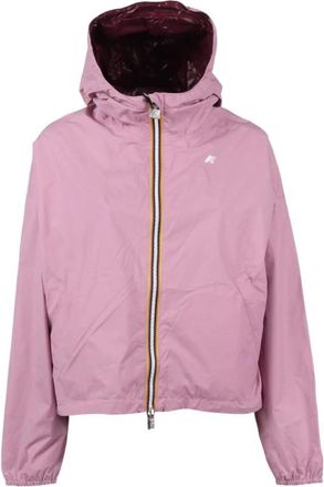 K-Way Femme, Vestes, Violet, Taille: 36 FR Laurette Plus.2 Reversible Jacket