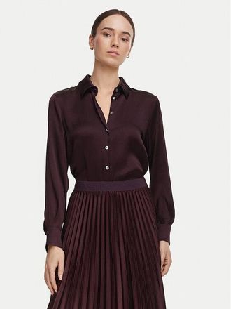 Marella Hemd Alfio 2623116045 Dunkelrot Regular Fit