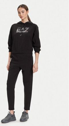 Emporio Armani Jogginganzug 7W000687 AF12502 MC026 Schwarz Regular Fit