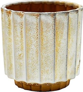 Ivyline Übertopf, Keramik, senfreaktiv, H 16 cm x T 16 cm