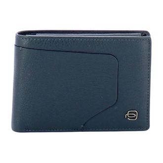 Piquadro Homme, Accessoires, Bleu, Taille: ONE Size Portefeuille avec poche à monnaie Akron