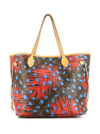 Louis Vuitton sac cabas Jungle Neverfull m&eacute;dium - Noir