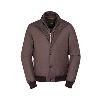 Moorer Homme, Vestes, Brun, Taille: M Janos Bomber