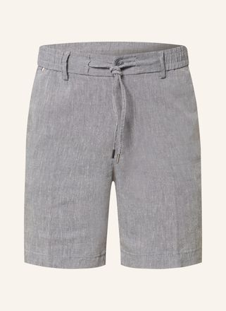 HUGO BOSS Shorts Kane Mit Leinen grau