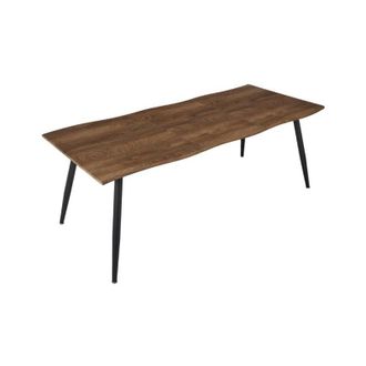 Paris Prix Paris Prix - Table &agrave; Manger Extensible Forest 150-210cm Marron