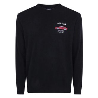 MC2 Saint Barth Pull Col Rond Heron Light Embry - Homme - Pulls - Noir - Taille: 2XL