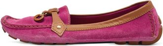 Louis Vuitton mocassins en daim - Rose