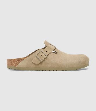 Birkenstock Sabots Boston Leve Faded Khaki