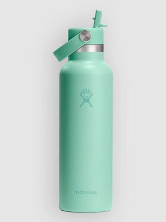 Hydro Flask 21 Oz Standard Flex Straw Cap Flasche mermaid green