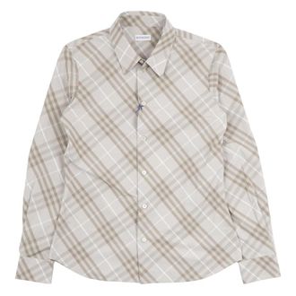 Burberry Slim Fit Karomuster Baumwollhemd - - Blouses & Shirts - Damen - Mehrfarbig - XS
