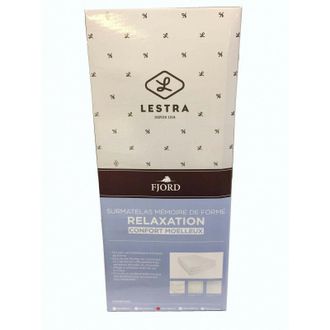 Lestra Fjord Matratzenauflage mit Formged&auml;chtnis 80 x 200 cm - Lestra