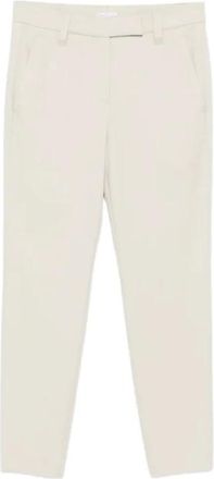 Brunello Cucinelli Femme, Pantalons, Blanc, Taille: 40 FR Pantalon Slim