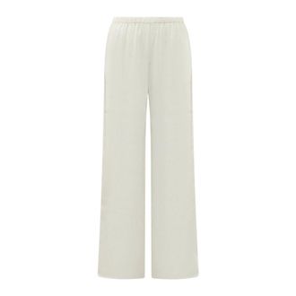 Calvin Klein Femme, Pantalons, Beige, Taille: 36 FR Pantalon textur&eacute; en satin martel&eacute;