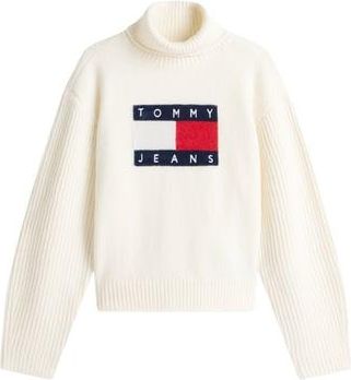 Tommy Hilfiger Pull c&ocirc;tel&eacute; &agrave; logo