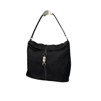 Gucci Pre-owned Leder Schultertasche - - Pre-owned - Damen - Schwarzk - ONE SIZE
