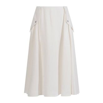 Bottega Veneta Damen, R&ouml;cke, Wei&szlig;, 2XSGr&ouml;&szlig;e