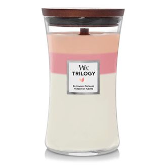 Woodwick Trilogy Blooming Orchard Duftkerze, gro&szlig;, 609,5 g