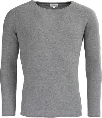 Nowadays Herren Pullover Honeycomb