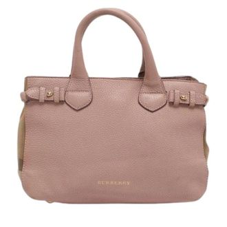 Burberry Cabas en cuir Pre-owned - Femme - Pre-owned - Rose - Taille: ONE Size