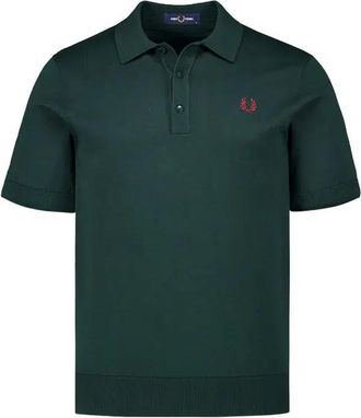 Fred Perry Herren Polo-Shirt gr&uuml;n
