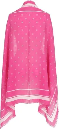 Givenchy Womens Bicolor Cashmere Scarf