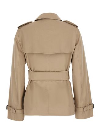 Burberry Lightweight Technical Polyamide Coat - Beige