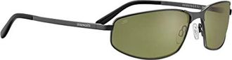 Serengeti Eyewear MATERA 2.0, Brushed Gunmetal, Verre Saturn 555nm Polarisé, Lunettes de soleil homme, Sport, Conduite, Sports Nautiques